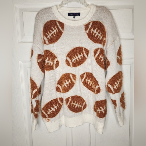 Simply Southern | Sweaters | Simply Southern Football Sweater | Poshmark